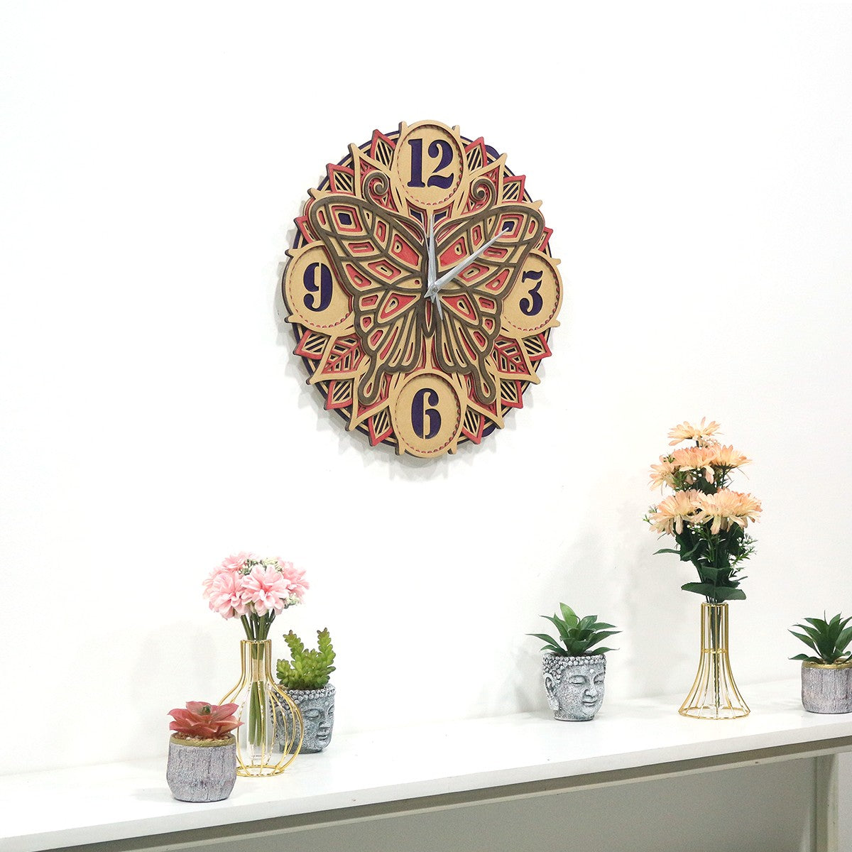 Buy Slash Wooden Wall Art Online – Endmill Kalakruti