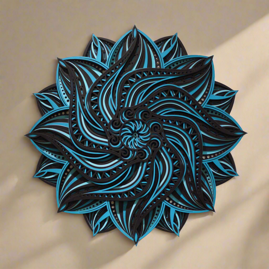 Vortex Mandala – Endmill Kalakruti