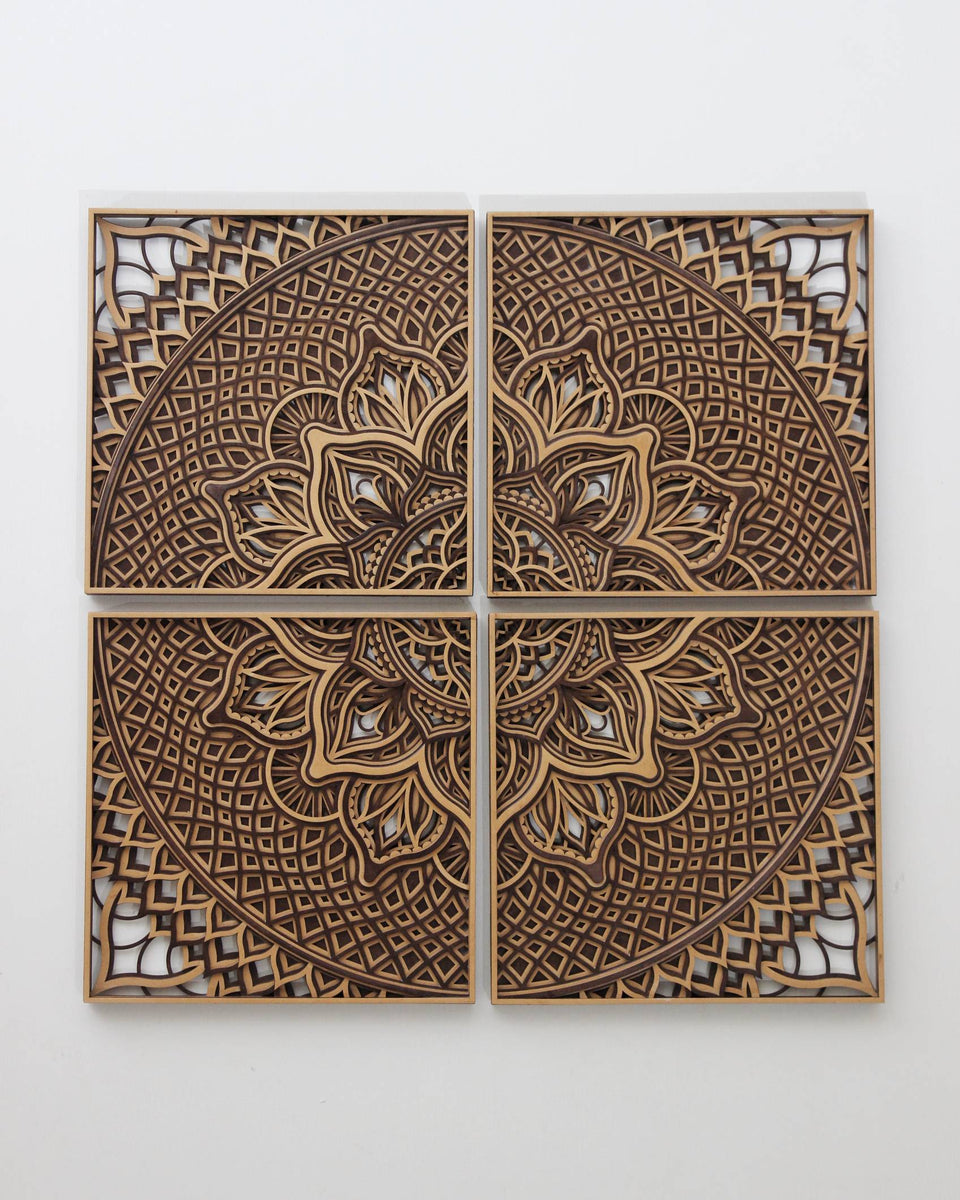 Buy Matrix Mandala 05 House Décor Split Art Online – Endmill Kalakruti